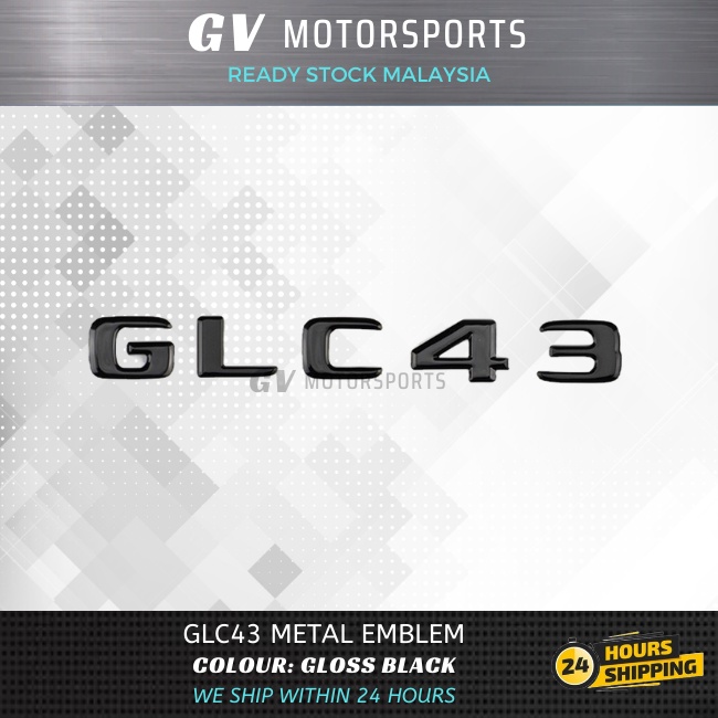 READY STOCK Mercedes Benz AMG Logo AMG Emblem A35 A45 C43 C63 E63 C63s ...
