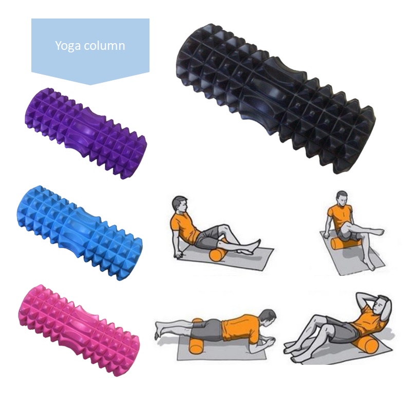 BeyondB Hollow Yoga Column Fitness Pilates Foam Roller Train Gym ...