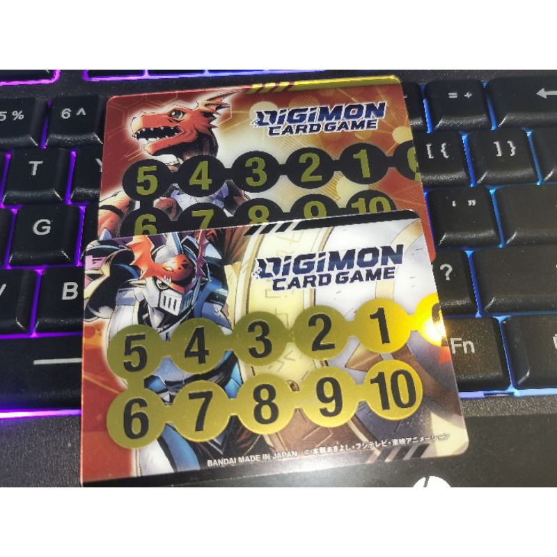 ST07 - Digimon Card Accessories - Memory Gauge Guilmon Dukemon | Shopee ...