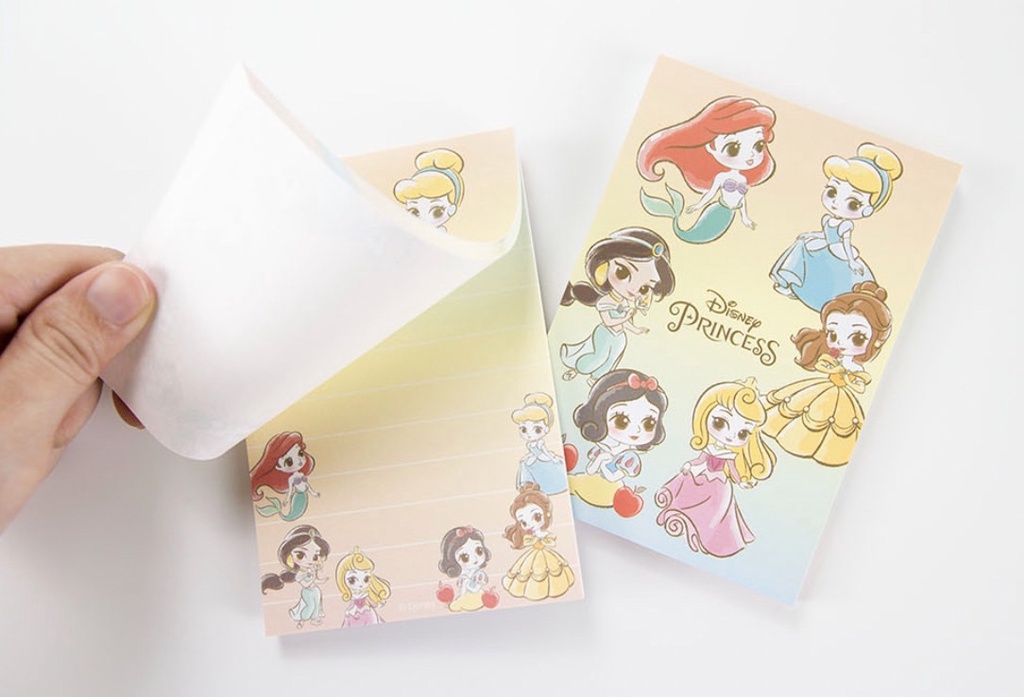 Disney Notepad 60K Pooh Princess Memo Toy Story Dumbo Mickey Alice ...
