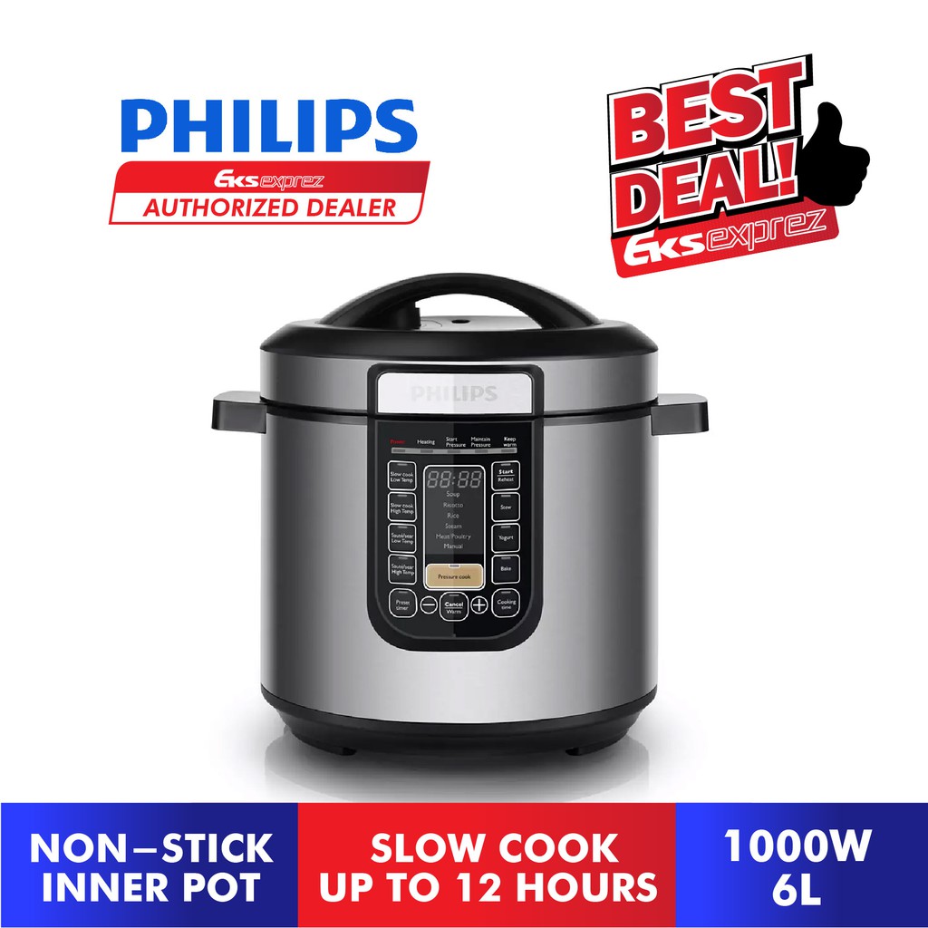 PHILIPS Viva Collection All-In-One Cooker (1000W/6L) HD2137/62 | Shopee ...