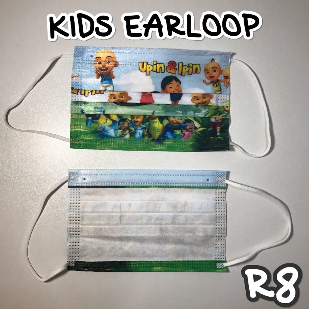 Raya series face mask kid/adults headloop/earloop 3ply disposable face ...