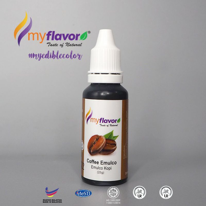 MyFlavor Edible Food Emulco/Flavour 25g each My Flavor Halal Perisa ...
