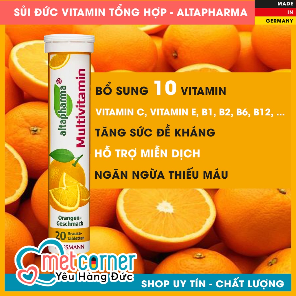 German Multivitamin - Altapharma Multivitamin, 20 Tablets | Shopee Malaysia