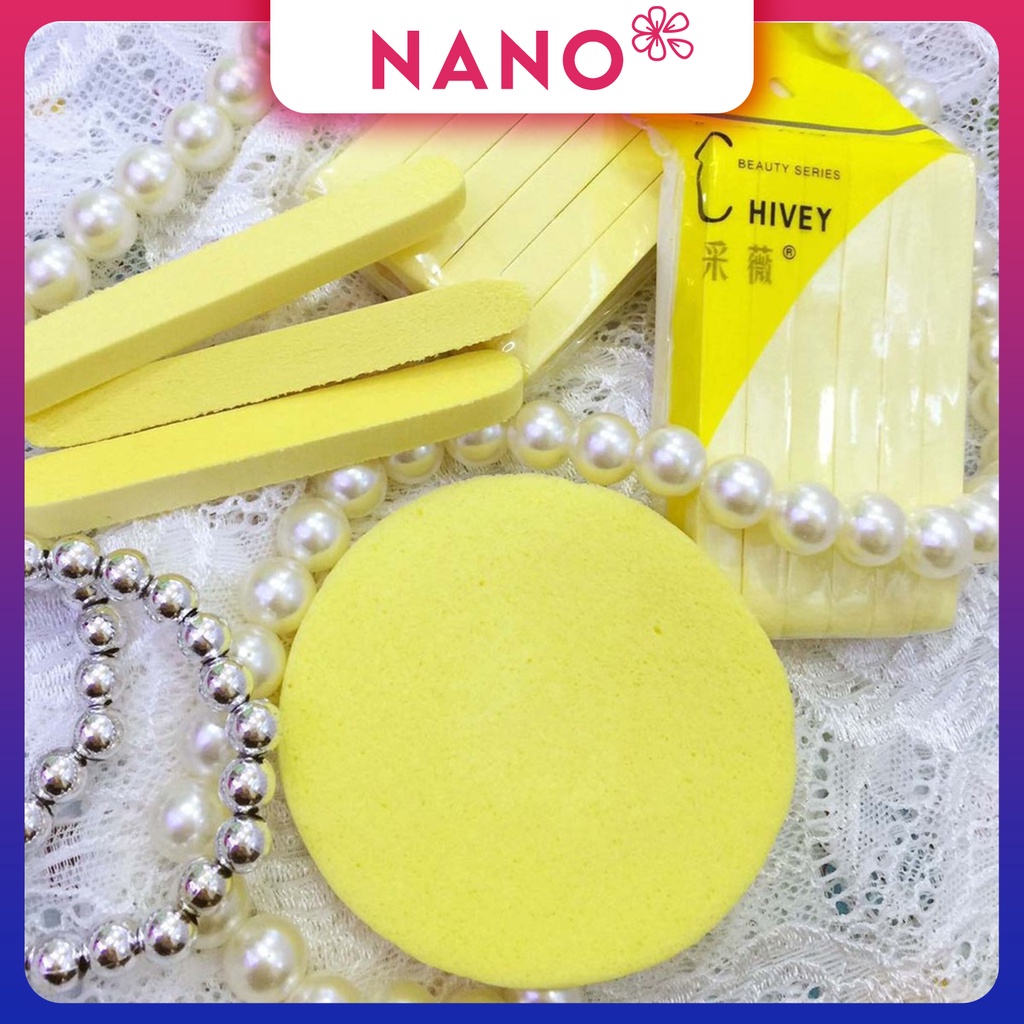 Sponge - Chivey facial cleansing sponge 12 pieces / Compressed facial ...