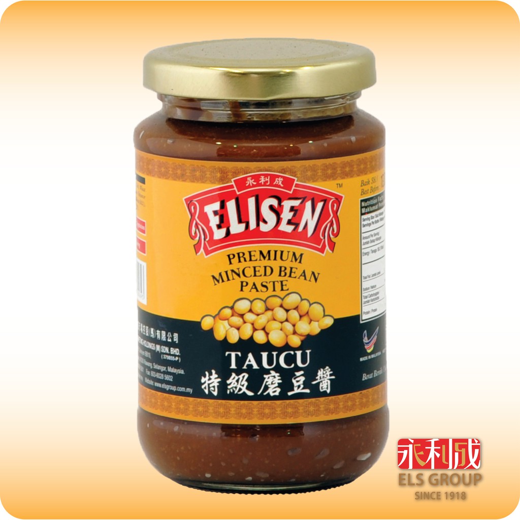 Elisen (Premium) Taucu Minced Bean Paste 400g / 永利成特等磨豆酱 400g | Shopee ...