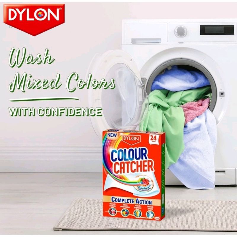 Dylon MAX PROTECT Colour Catcher Laundry Sheets 40 's | Shopee Malaysia