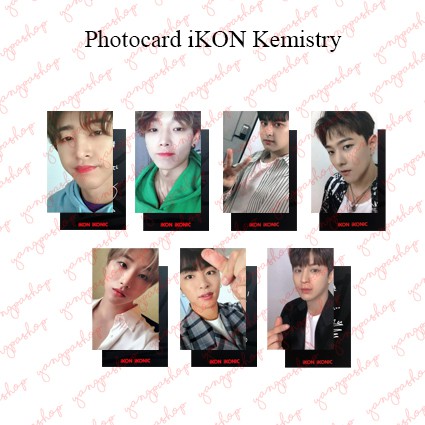 [READY / Set] IKON KEMISTRY IKNN PHOTOCARD FAN MADE UNOFFICIAL ...