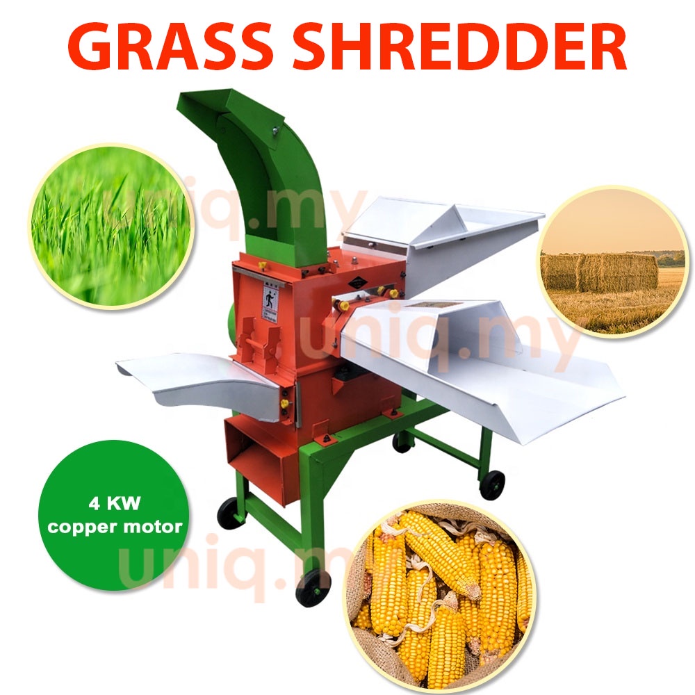 3-IN-1 Mesin Chopper Silaj Napier Pelepah Sawit Cincang Potong Rumput ...