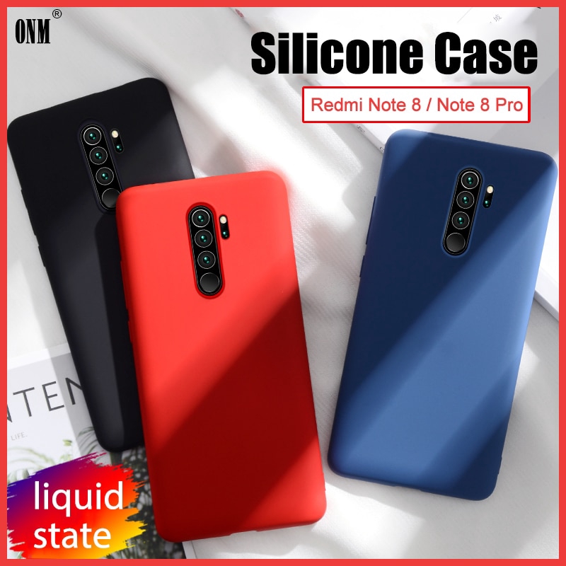 Xiaomi Redmi Note 8 / Note 8 Pro Liquid State Silicone Soft Case on the ...
