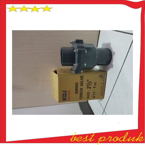 Swing Check Valve Or Checkvalve PVC KDJ 2 1per2 inch Or 2.5 in Or 2.5 ...