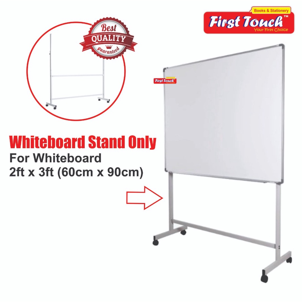 Whiteboard Magnetic with Stand Whiteboard Stand 2x3 / 3x4 / 4x4 / 3x5 ...