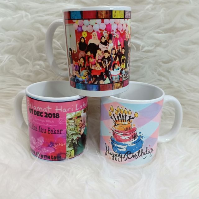Mug bergambar / picture mug / personalized mug | Shopee Malaysia