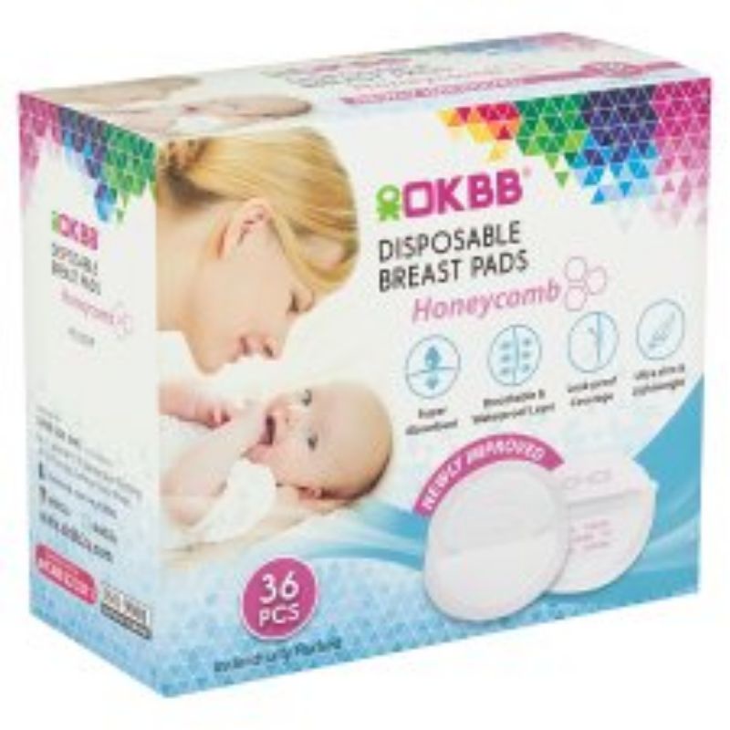 clearance: OKBB Disposable Breast Pads Honeycomb 36pcs | Shopee Malaysia