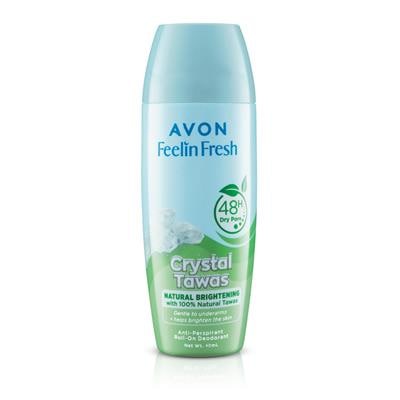COSMETICS FEELIN FRESH CRYSTAL TAWAS ROLL ON ANTI-PERSPIRANT DEODORANTS ...