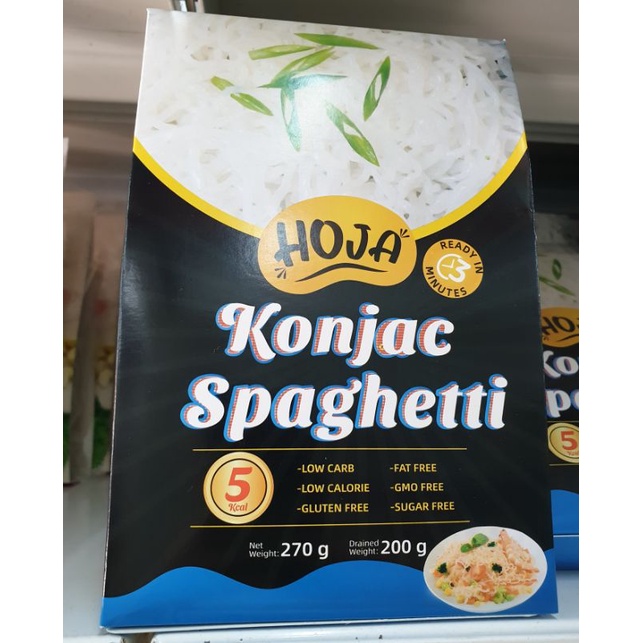 Hoja Brand Konjac Spaghetti Drained Weight 200g Per Packet (Ditanggung ...