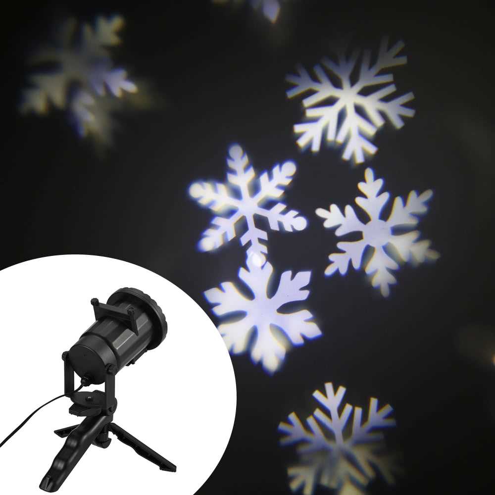 Indoor Outdoor Waterproof Projector Light 12 Replaceable Patterns ...