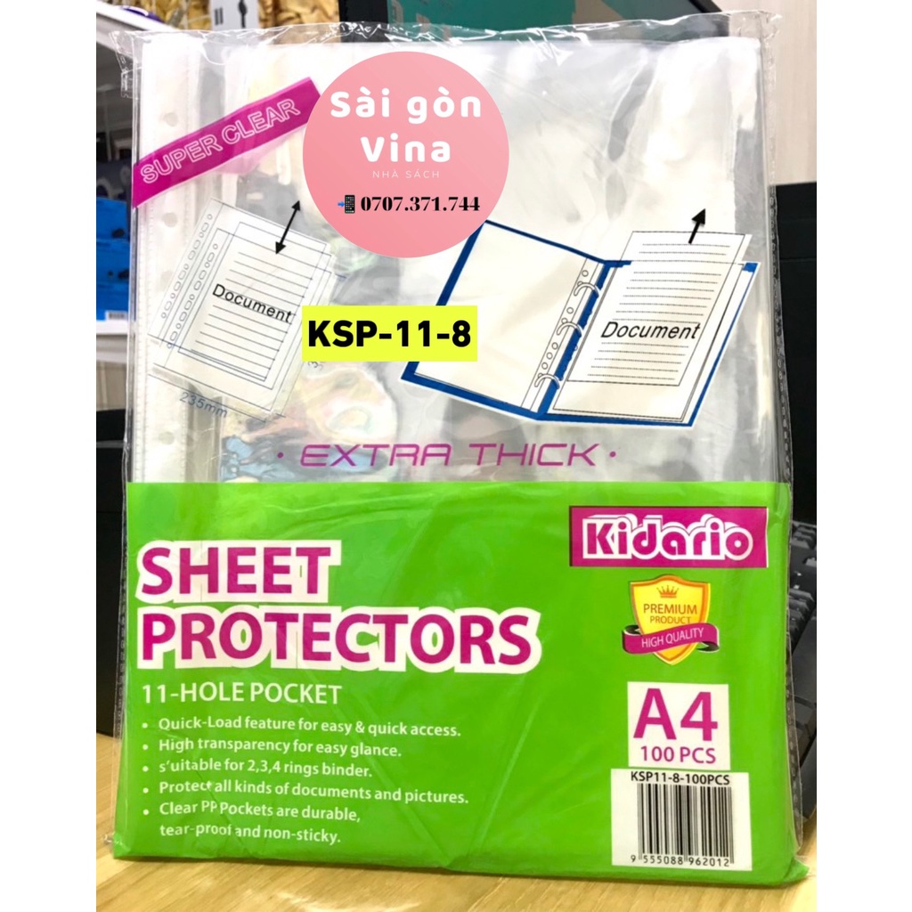 Hole Cover A4 Kidario KSP11-8-100PCS (900g) | Shopee Malaysia