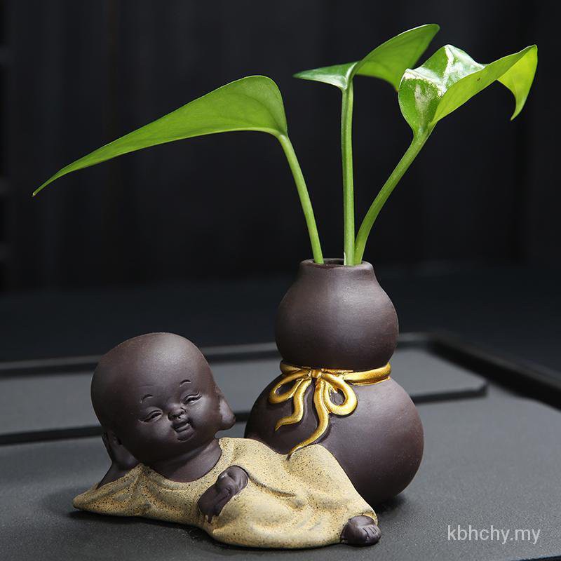 Bekas Teh Haiwan Kesayangan Hiasan Teh Tembikar Hidroponik Budaya Pasu ...