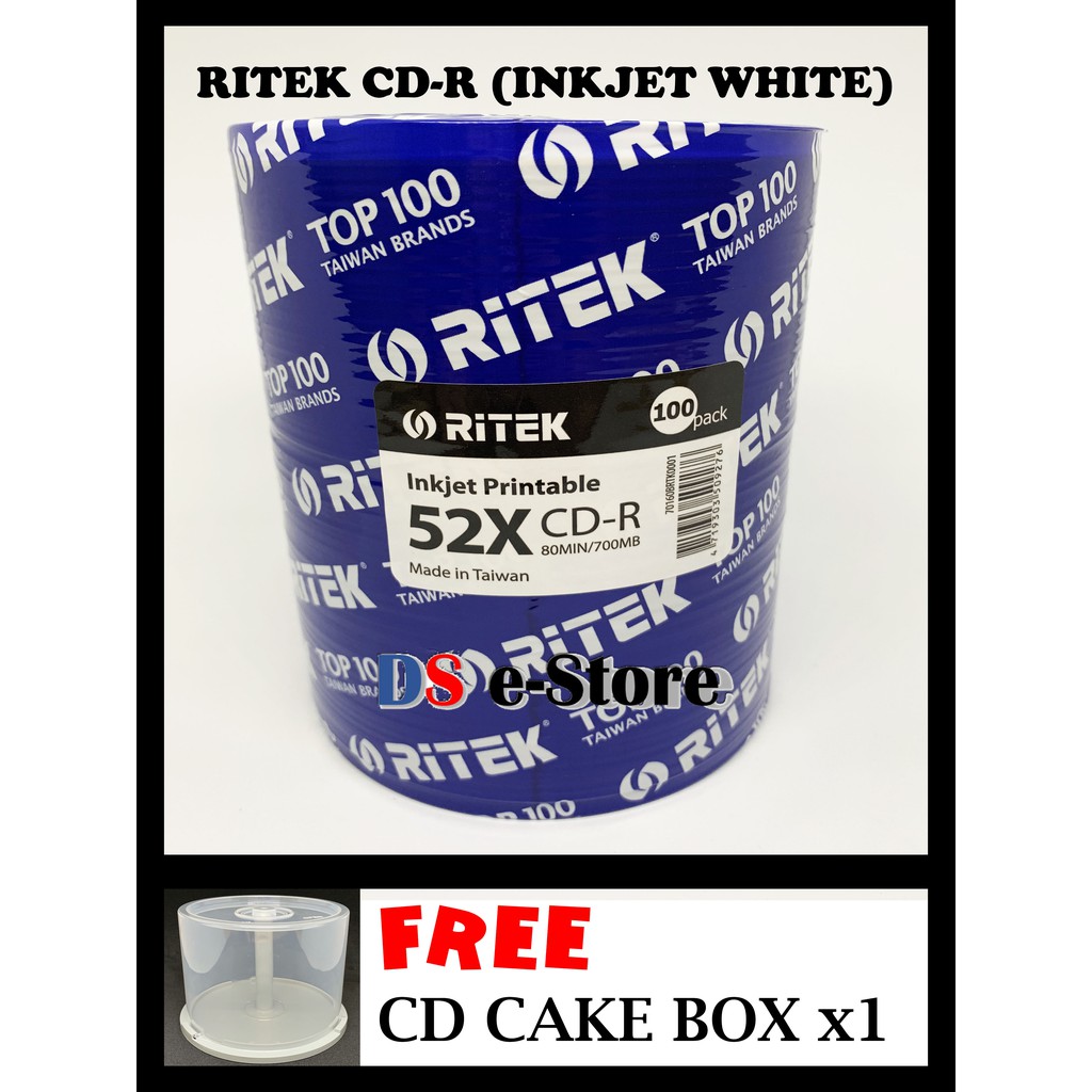 Ritek Printable CD-R | Shopee Malaysia