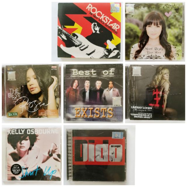 Preloved Original CD | Lindsay Lohan Kelly Osbourne Dido Marie Digby ...