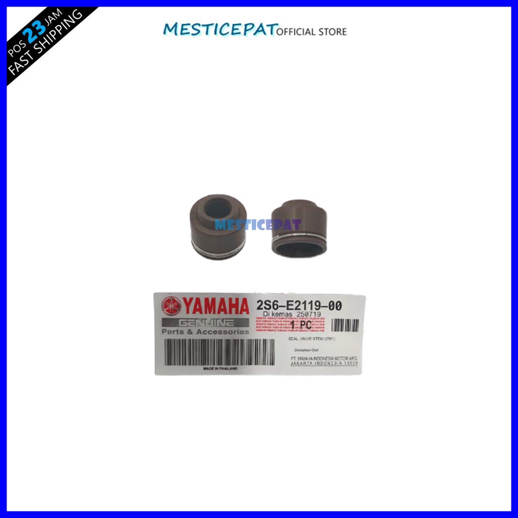 ORIGINAL Yamaha Valve Seal Set [2S6-E2119-00] LC135/Y15ZR/FZ150i / V1 V2 V3 V4 V5 V6 V7 V8 HEAD ...