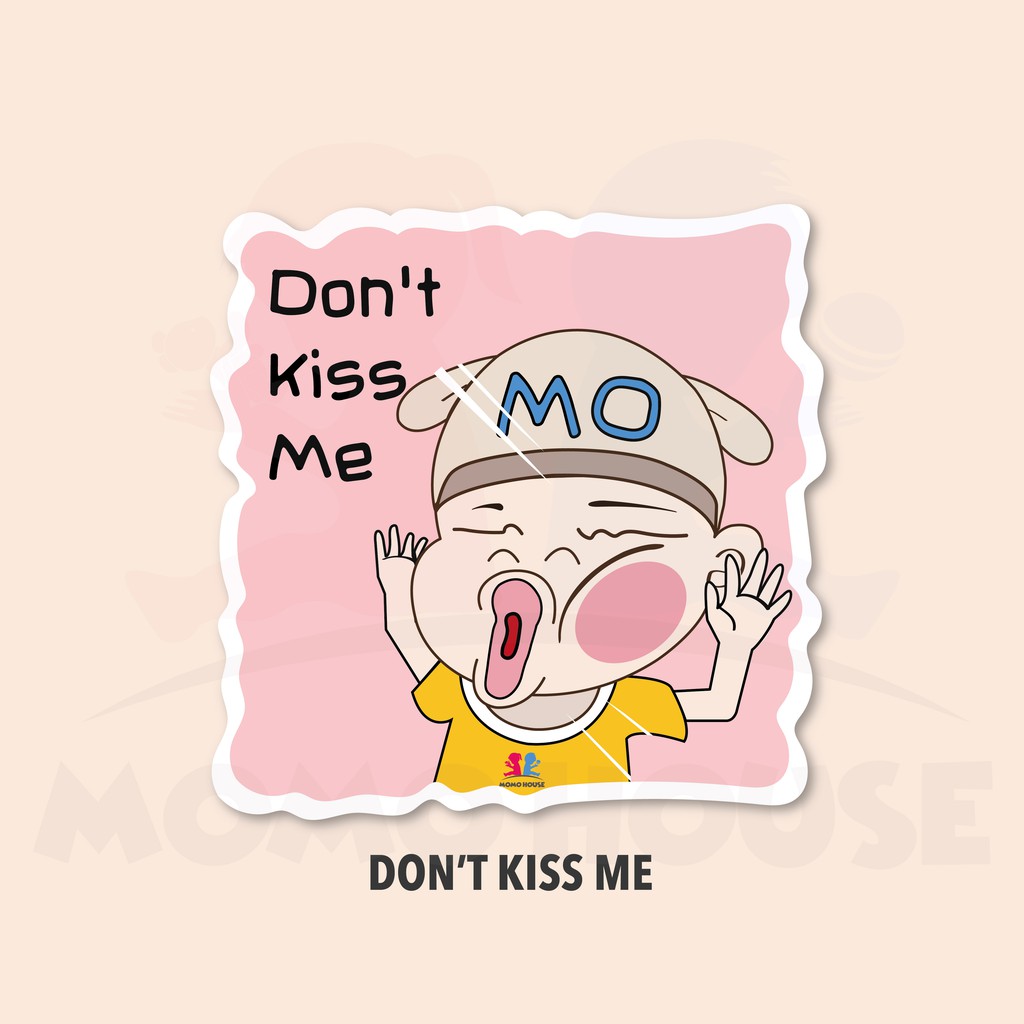 MOMO HOUSE Car Window MOMO In Car Warning Sticker Sticker Cermin Kereta ...