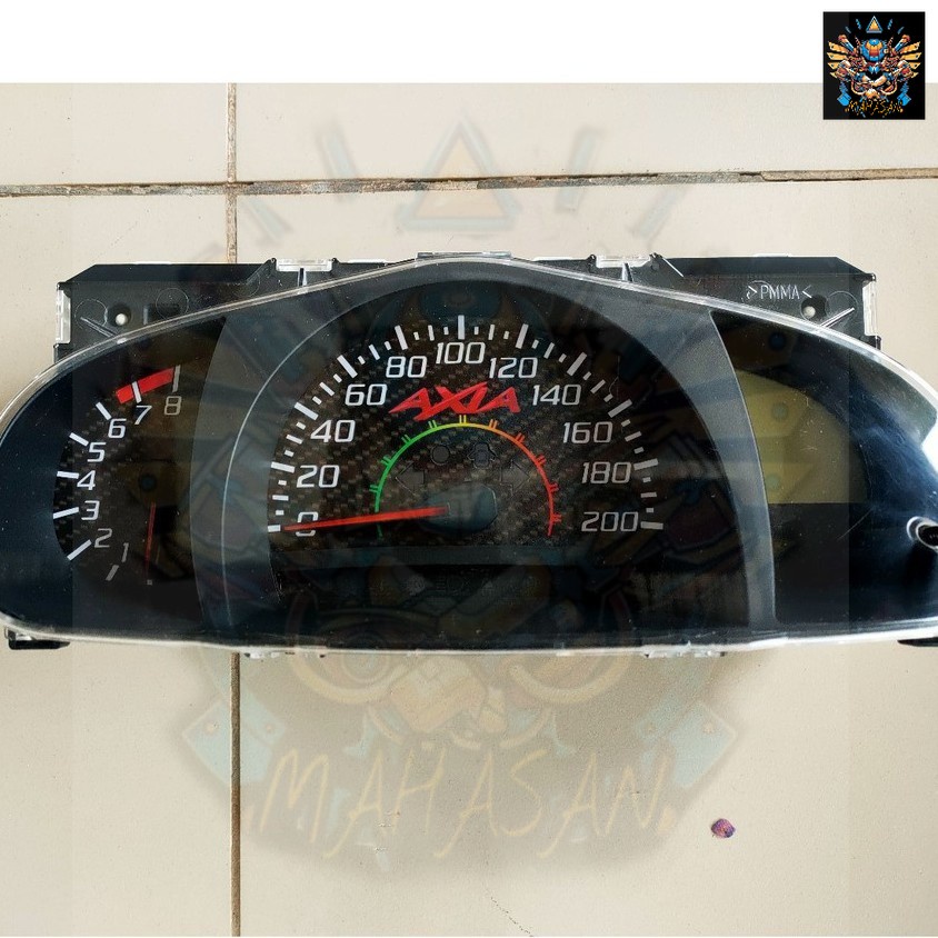STIKER METER PERODUA AXIA E METER PENAL STICKER/WALL STICKER METER ...
