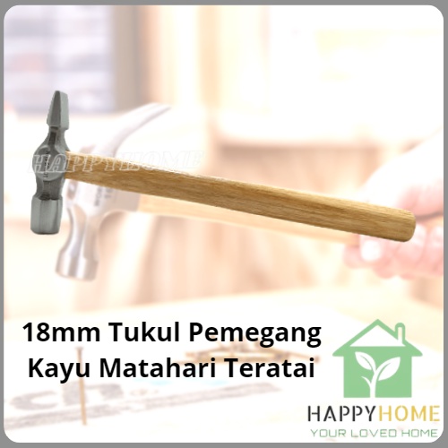Tukul pendawaian tukul silang 18mm pemegang kayu | Shopee Malaysia