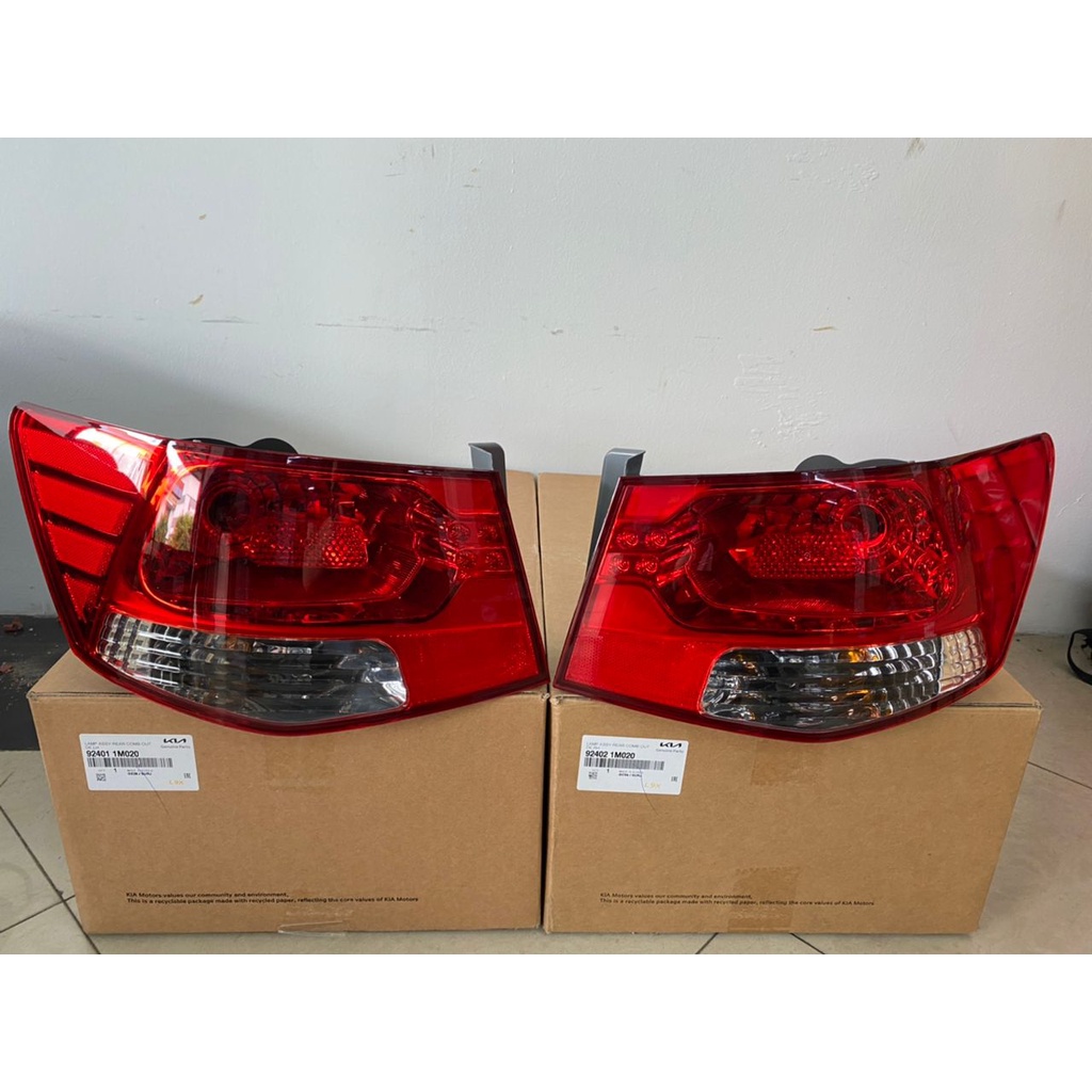 TAIL LAMP (OUTER) LEFT & RIGHT GENUINE PART (ORIGINAL) [LH 92401-1M020 ...