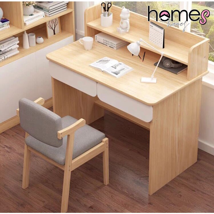 Multipurpose Student Table With Book Shelf Meja Tulis Study Desk ...