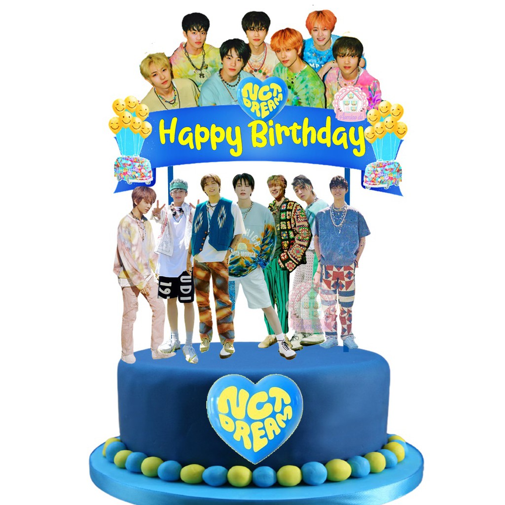 Nct DREAM CAKE TOPPER STANDING | Shopee Malaysia