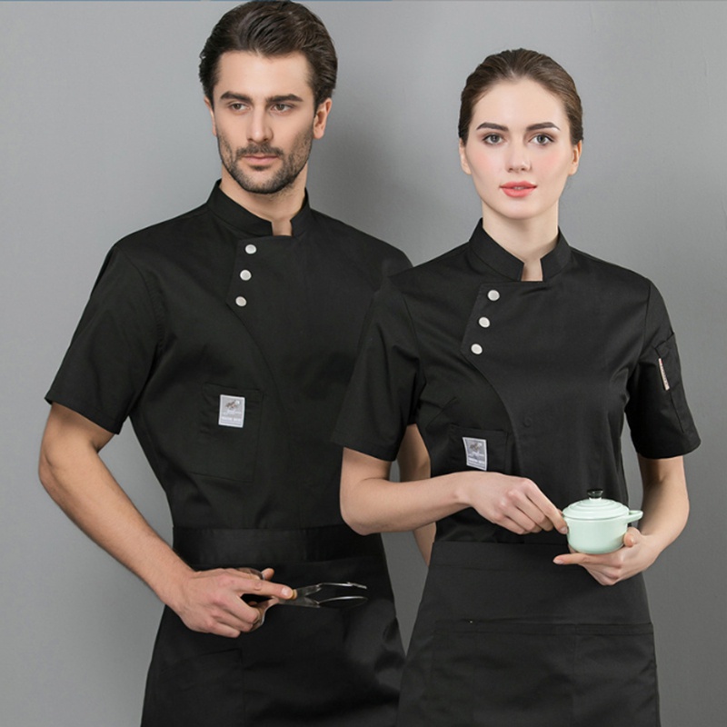 Ready Stock Men's and women's general chef uniforms cotton hotel ...