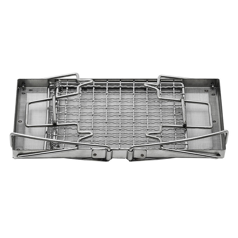 Japanese-Style Stainless Steel Outdoor Direct Fire Toast Bread BBQ ...