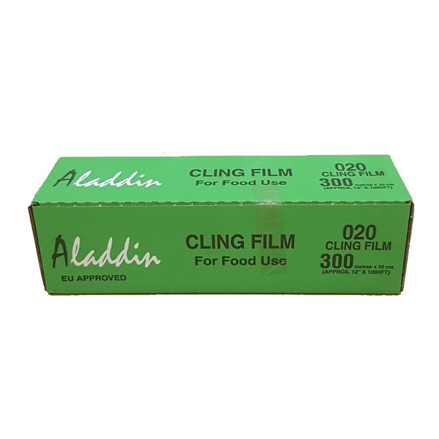 Aladdin Food Grade Kitchen Cling Film Food Wrap (300M) | Shopee Malaysia