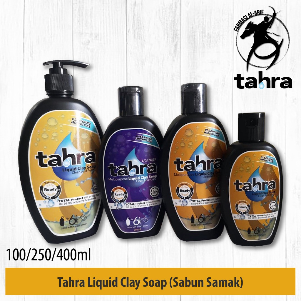 Tahra Liquid Clay Soap / Tahra Sabun Tanah Liat (Sabun Samak) | Shopee ...