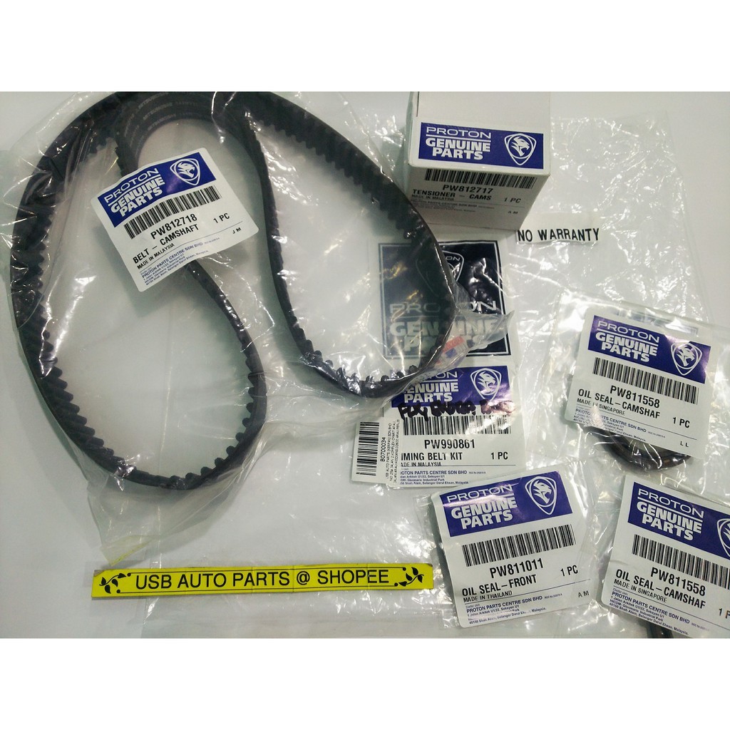 Proton Saga FLX Preve Exora Bold Iriz Timing Belt Kit Set Proton ...