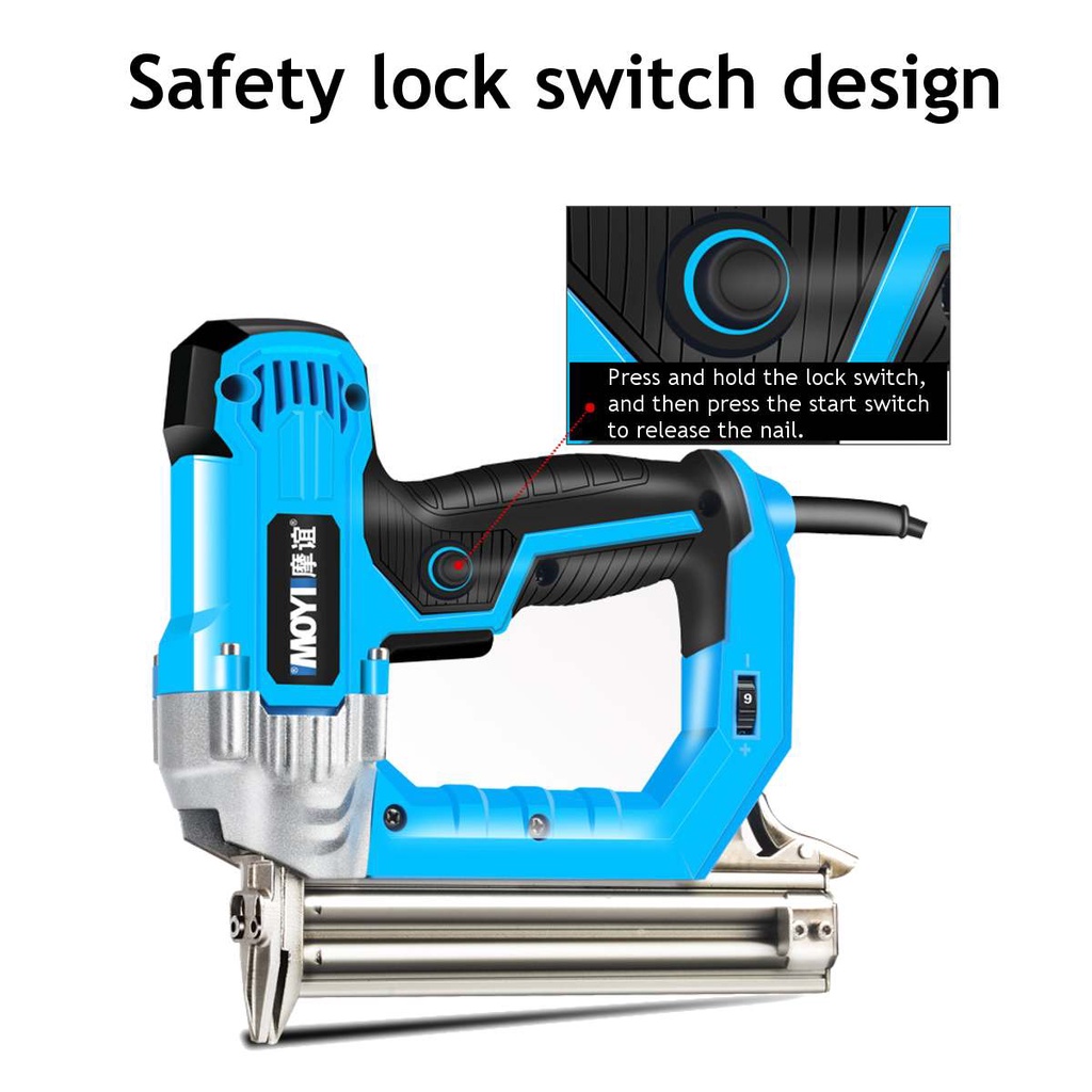 Moyi Electric F30 Nail Gun 2300w New Upgraded/Electric Nailer Gun ...