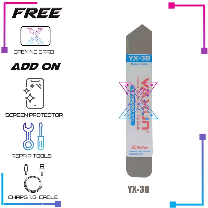 For Yaxun Springy Stainless Pry Tool For Disassemble Opening Lcd Screen Mobile Phone Yx-3B Te-03 ...