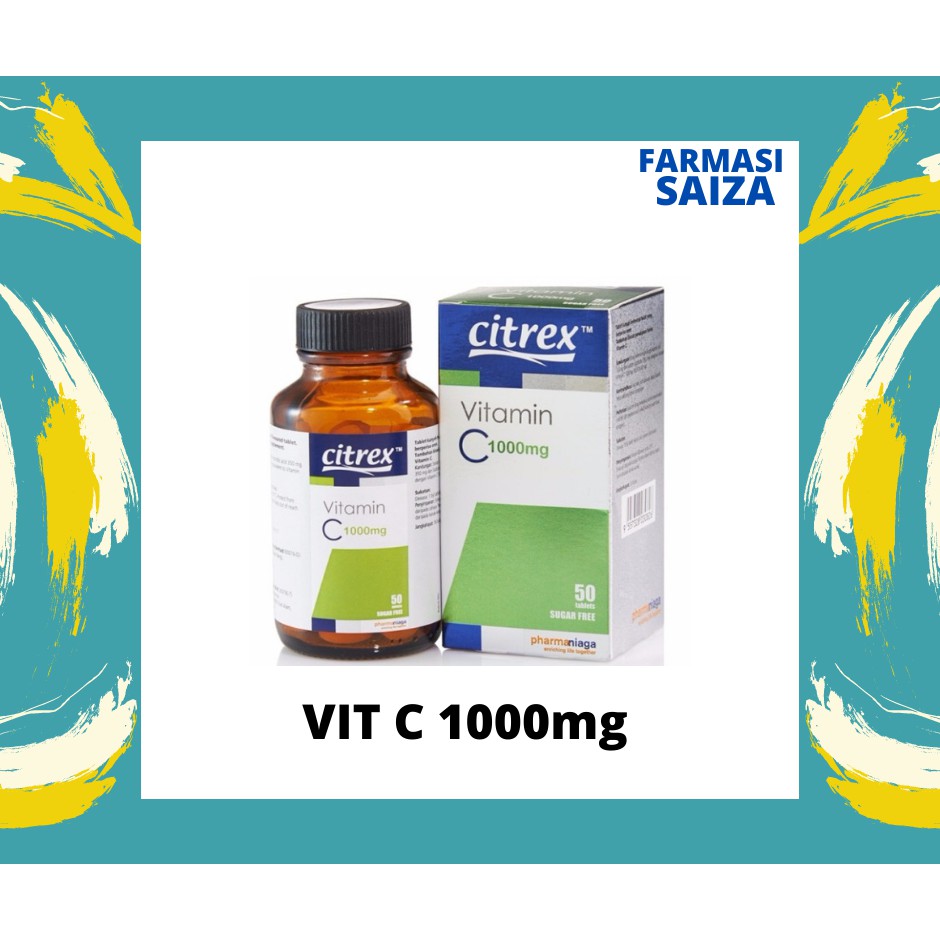 CITREX VITAMIN C 1000mg (50'S) | Shopee Malaysia