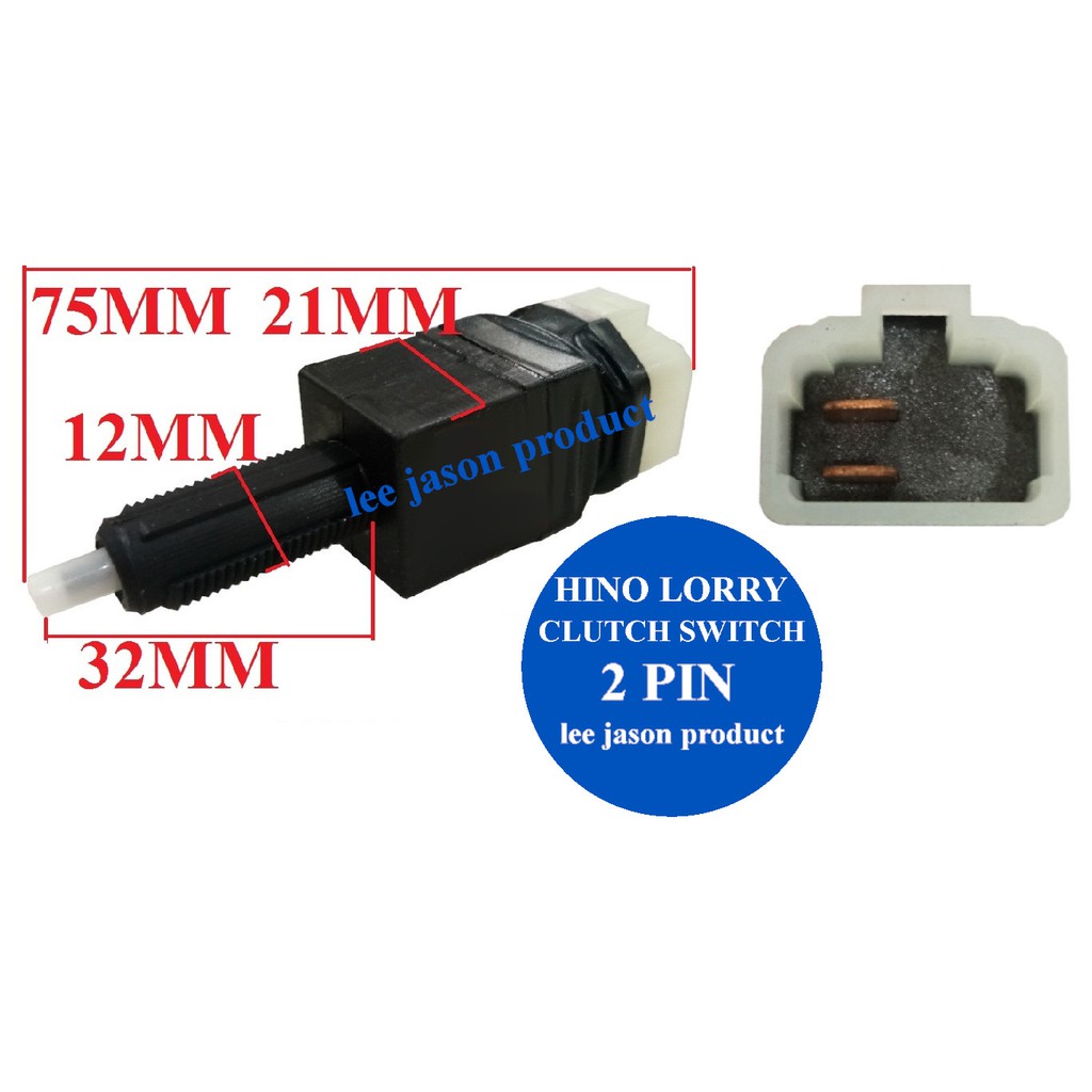 HINO LORRY TRUCK 2PIN CLUTCH SWITCH | Shopee Malaysia