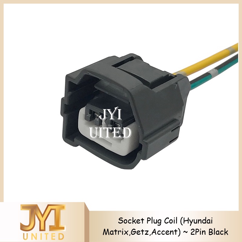 Hyundai Matrix / Getz / Accent Ignition Plug Coil 2 PIN Socket ...