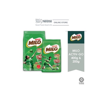 [READY STOCK] NESTLE MILO ACTIV-GO 200G & 400G | Shopee Malaysia