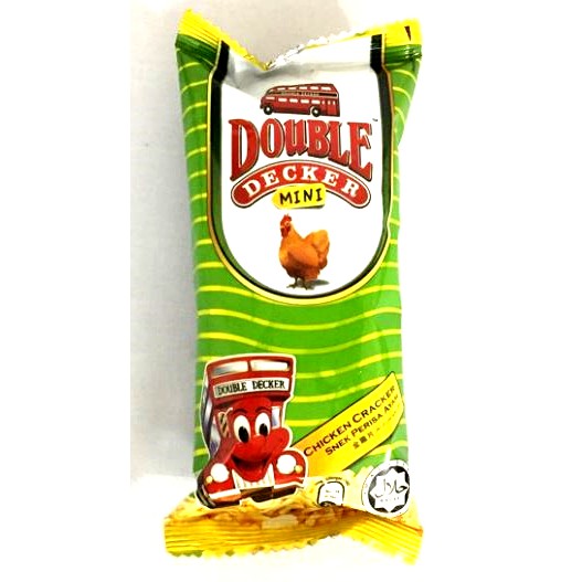 Mini Double Decker snack 10+1 packs (Chicken 10g / Prawn 15g / Cheese ...