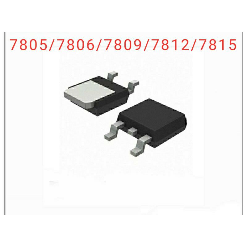 SMD Voltage Regulator 7805/7806/7809/7812/7815 (TO-252) | Shopee Malaysia