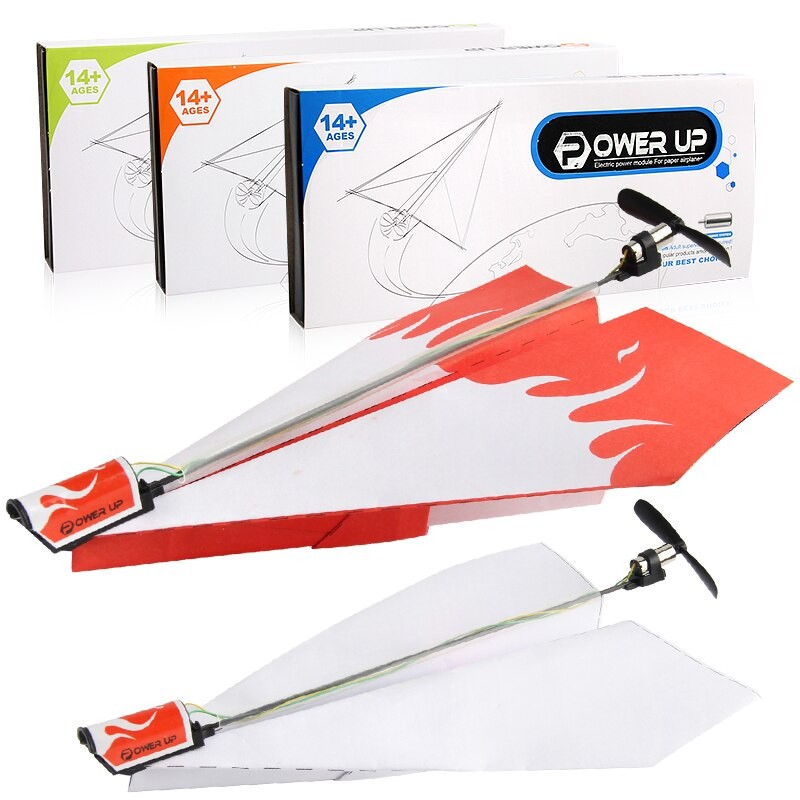 Electric Paper Airplane Conversion Kit DIY Model Educational Toy DIY ...