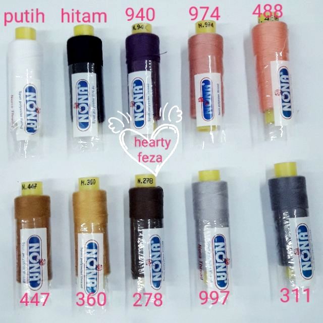 benang jahit biasa 250M (1pcs) | Shopee Malaysia