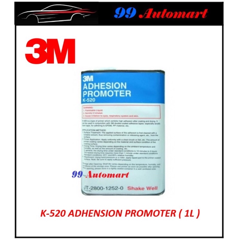 3M ADHESION PROMOTER PRIMER K-520 - 1 LITER | Shopee Malaysia