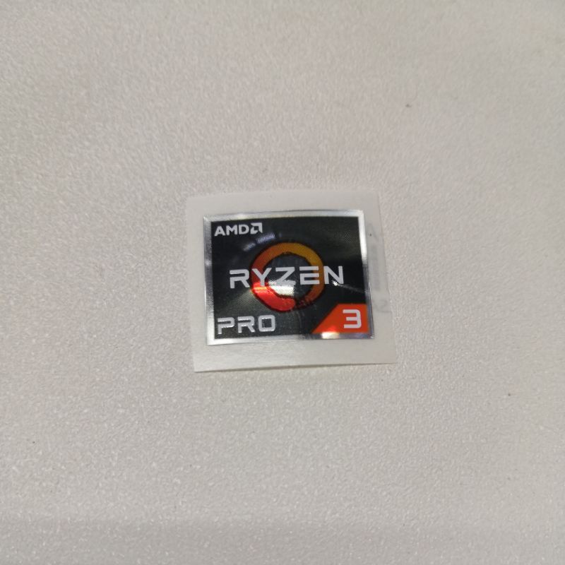 Sticker AMD RYZEN 3 5 7 Ryzen Pro AMD Graphics ATI Sticker Lable Laptop ...