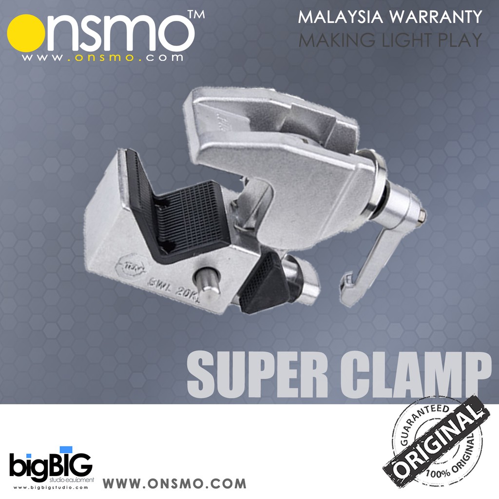 Onsmo Heavy Duty Super Clamp With Adapter Spigot Stud Screw for ...